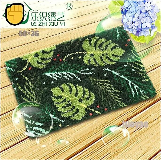 Ковер Наборы для вышивания 50 x 36 см, Вышивка в ковровой технике, Коврик