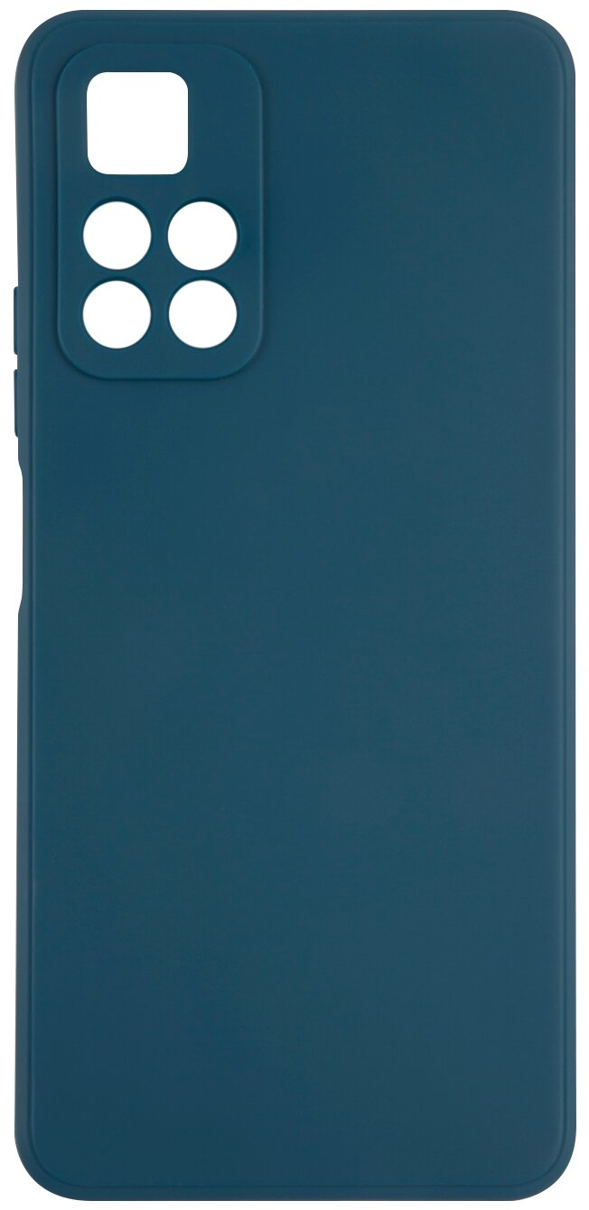 Накладка iBox Case для Xiaomi Poco M4 Pro 5G с защитой камеры и подложкой силикон синий