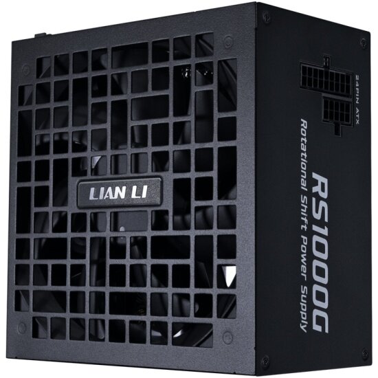 Блок питания Lian LI RS1000G, 1000W, 80+ Gold, ATX 3.1, USB HUB (G9P.RS1000G.BH00.RU) черный