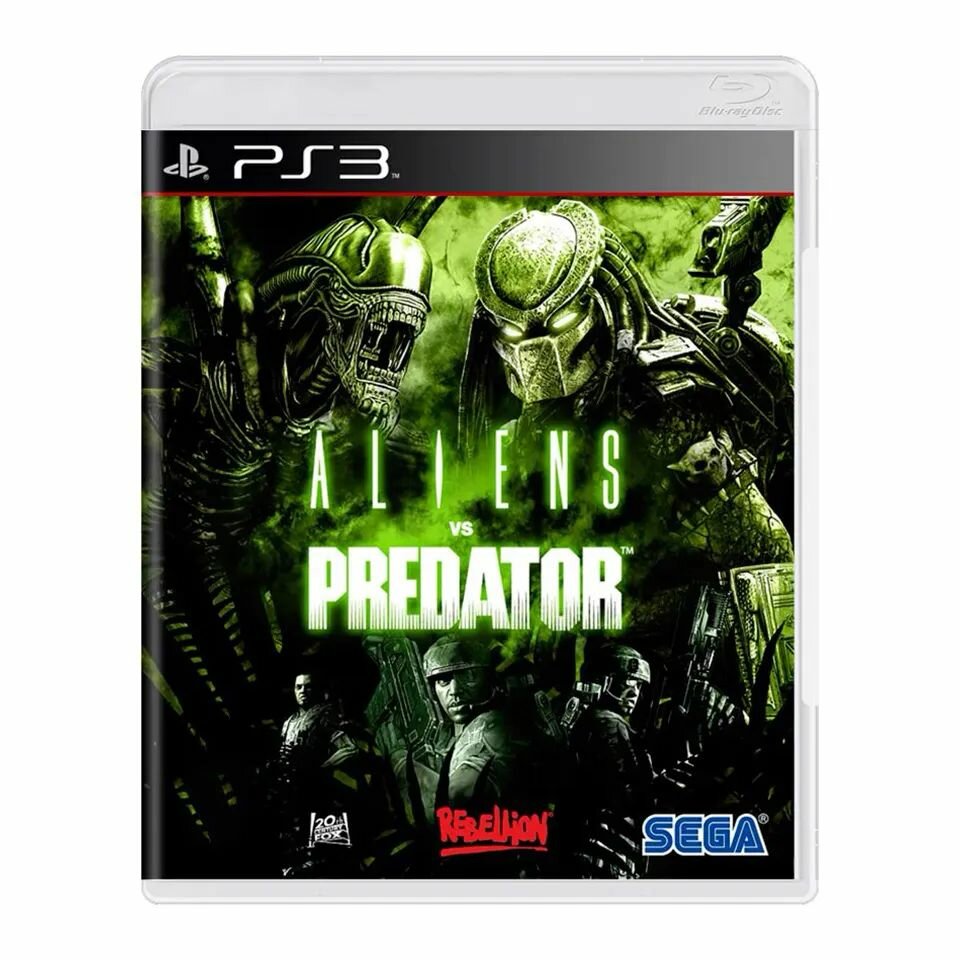 Видеоигра Aliens vs Predator. Издание на диске. Русская версия на ps3.