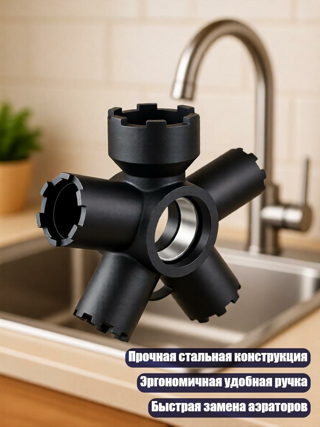 Гаечный ключ для аэраторов смесителей