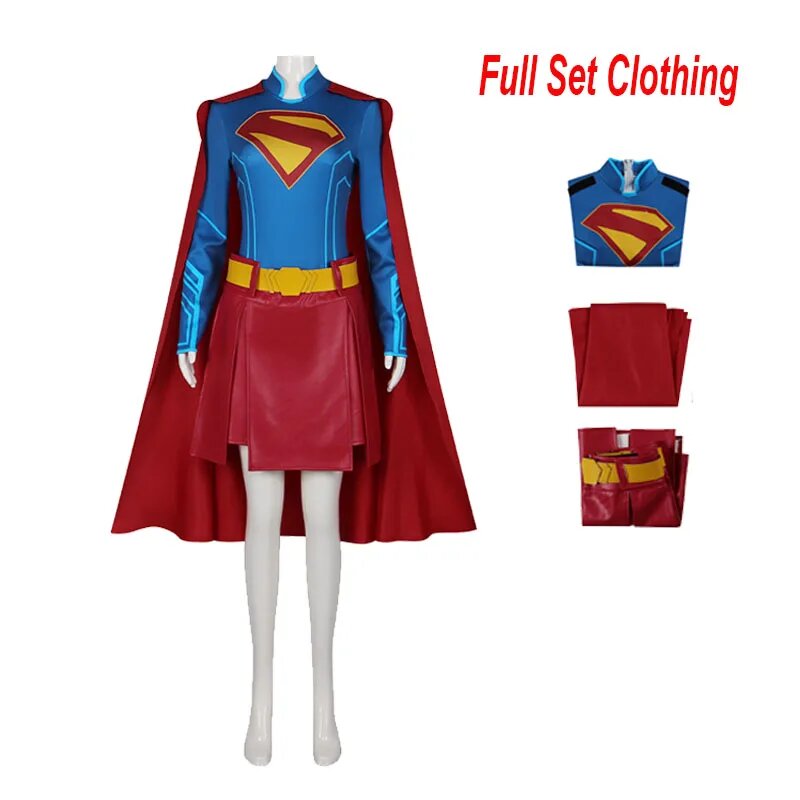 Костюм Кара Зор-Эль из полиэстера для женщин и девочек М
