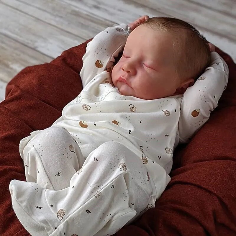 48 см Силиконовые Кукла Реборн, Reborn Мальчикa