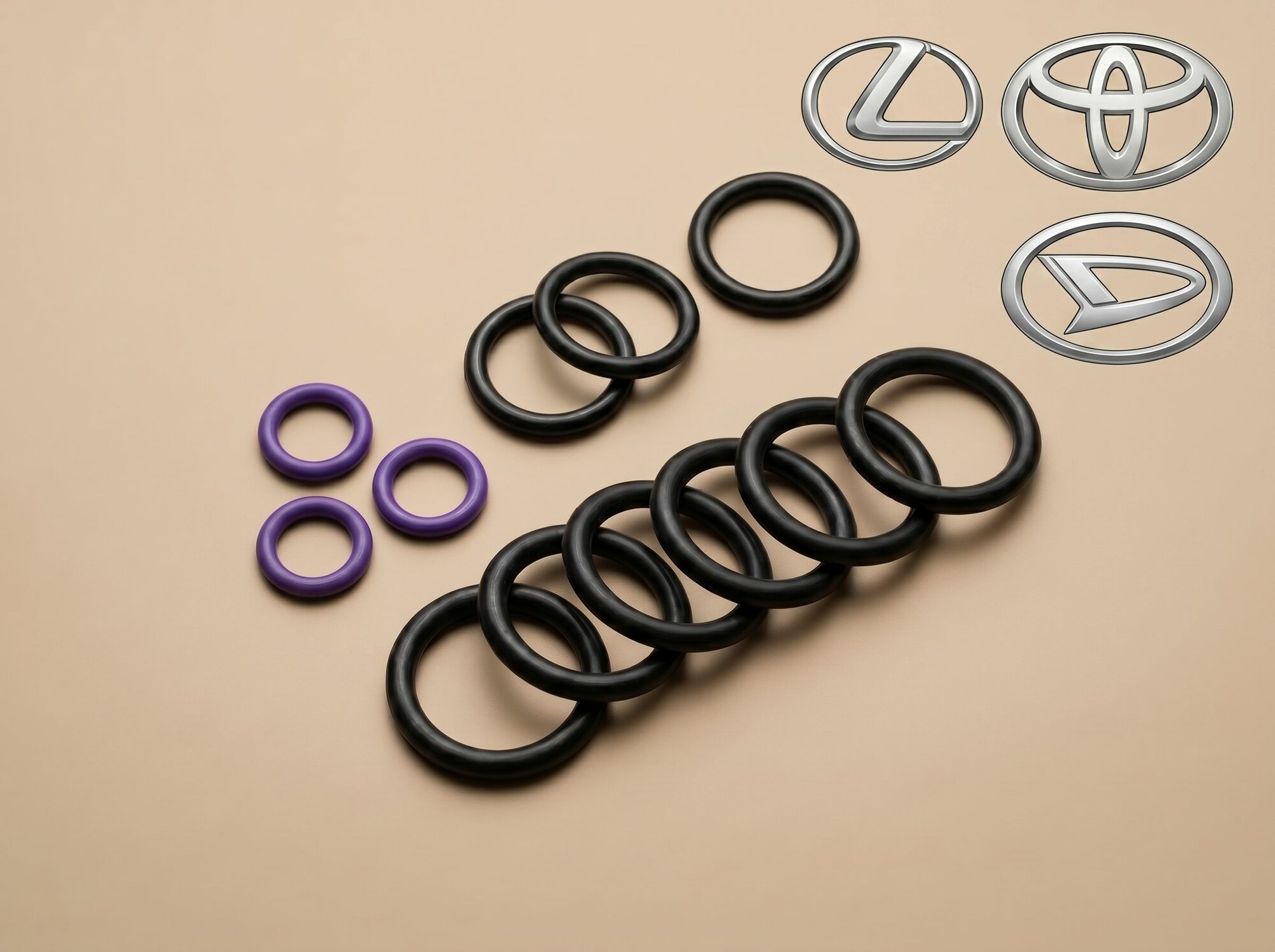 Кольца для системы кондиционирования TOYOTA, LEXUS, DAIHATSU