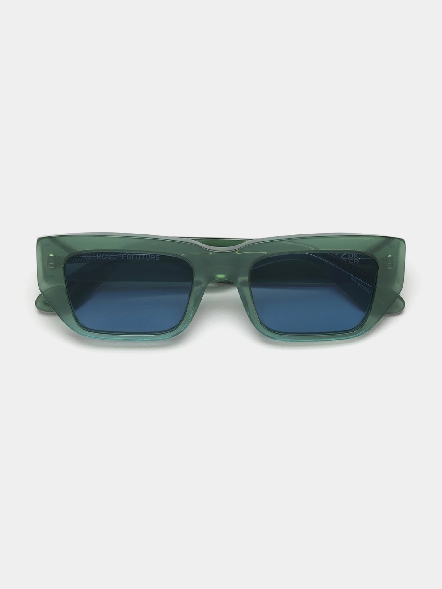 Очки RETROSUPERFUTURE Ra Sage, Зеленый, One size