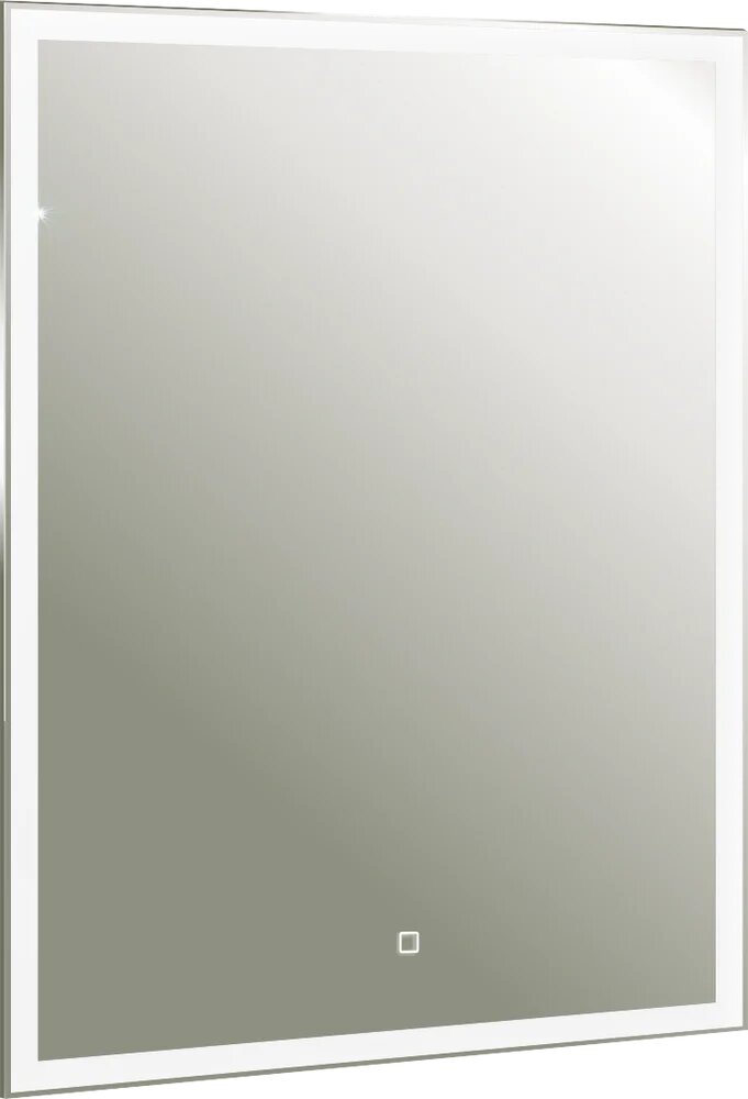 Зеркало Silver Mirrors Норма 60x80 со светодиодной подсветкой, 60 см, с сенсорным управлением, зеркало настенное в ванную, в современном стиле