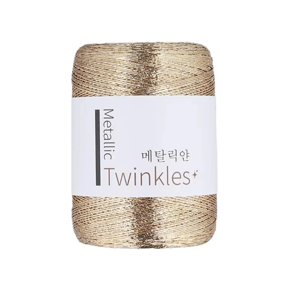 Металлическая пряжа Twinkles+ Gold, 200г