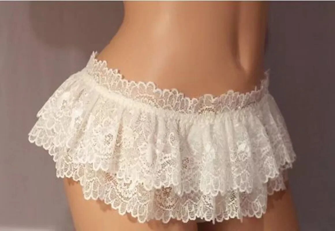 Мужские стринги Sissy из полиэстера Белый, XL, белый