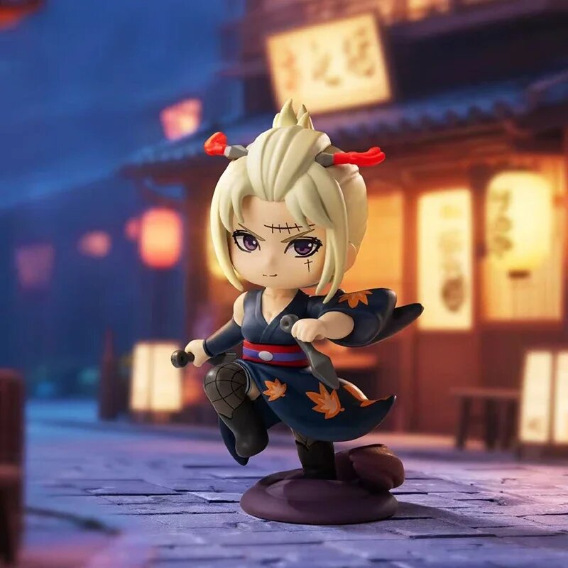 POP MART Gintama Tsukuyo, фигурка Коллекционная, темно-синий