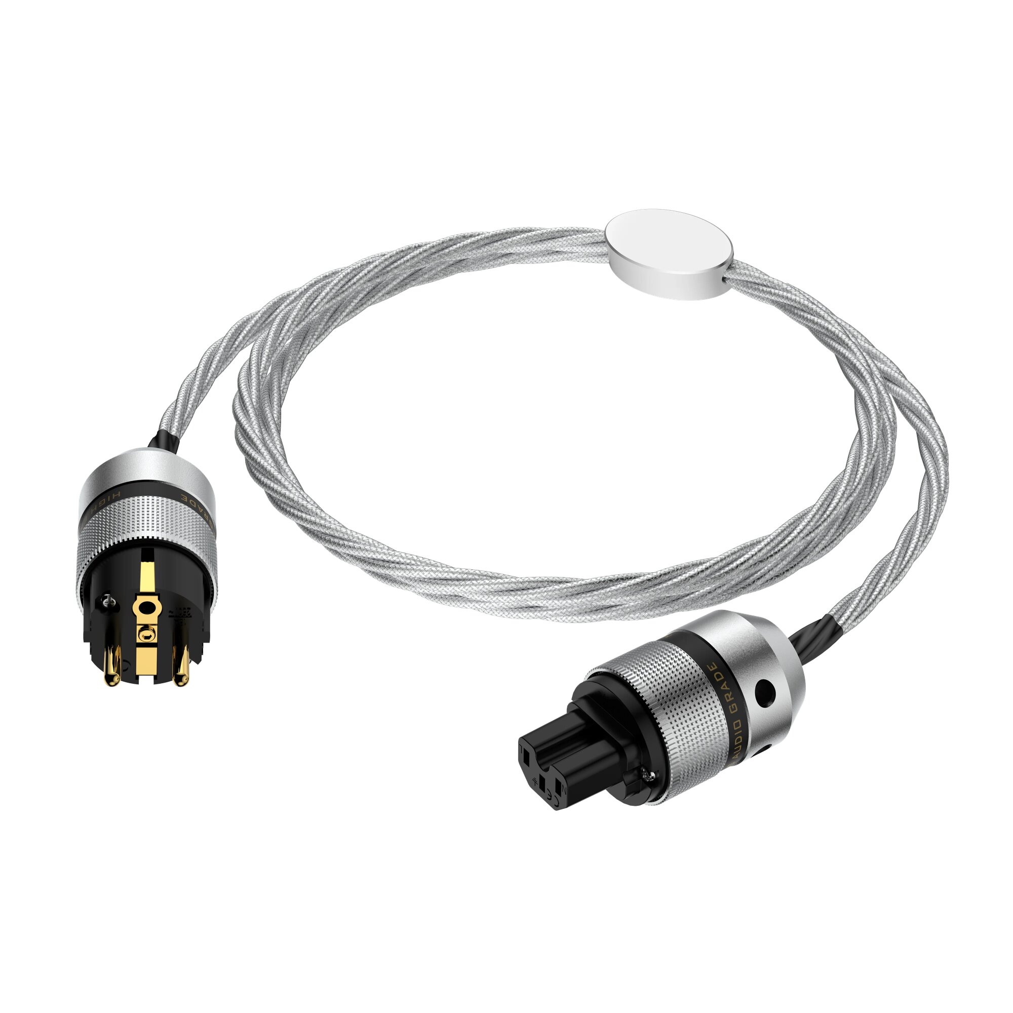 Audiocrast Hi-Fi аудиофильский кабель питания 6N OCC с серебряным покрытием
