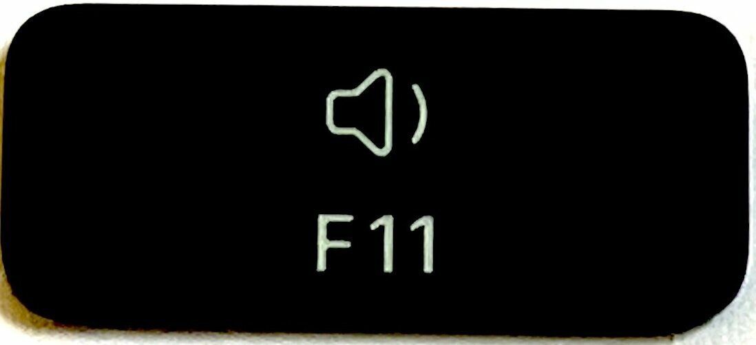 Кнопка клавиша f11 ф11 Macbook pro A1706, A1707, A1708, 12 1534 2017