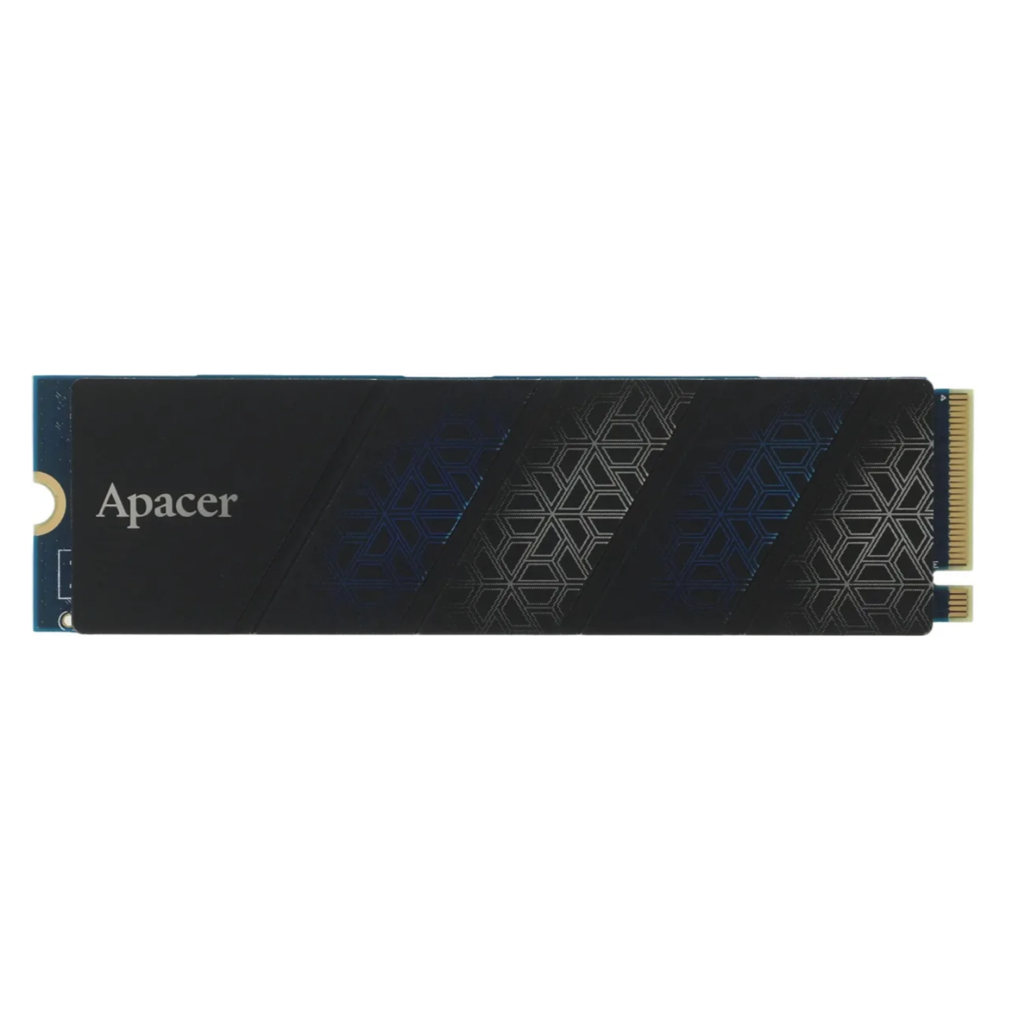 SSD-накопитель Apacer AP512GAS2280P4UPRO-1, 512 ГБ, M.2 2280, PCIe 3.0 x4 (NVMe 1.3), TRIM, ECC, черный