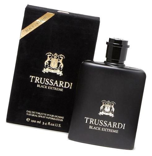 Туалетная вода мужская Трусарди Блэк Экстрим 100 мл - Trussardi Black Extreme