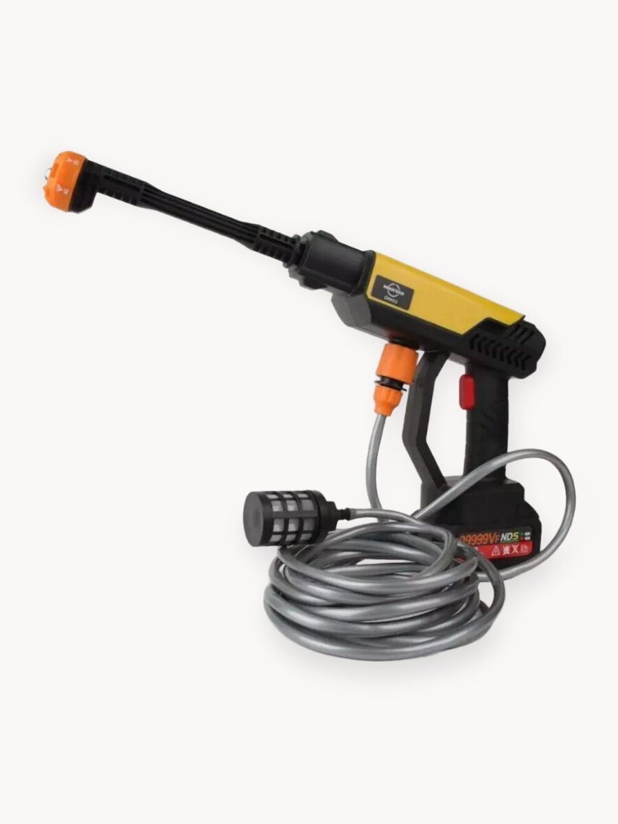 Автомойка аккумуляторная высокого давления в кейсе портативная