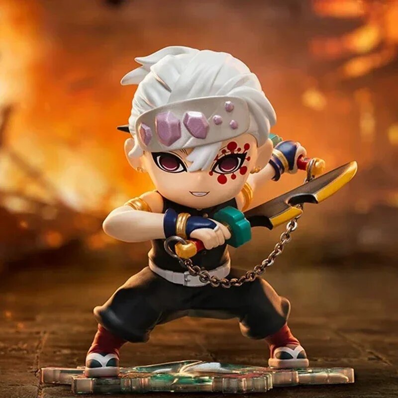 POP MART Demon Slayer Kimetsu No Yaiba Battle Series Коллекционная фигурка TENGEN UZUI