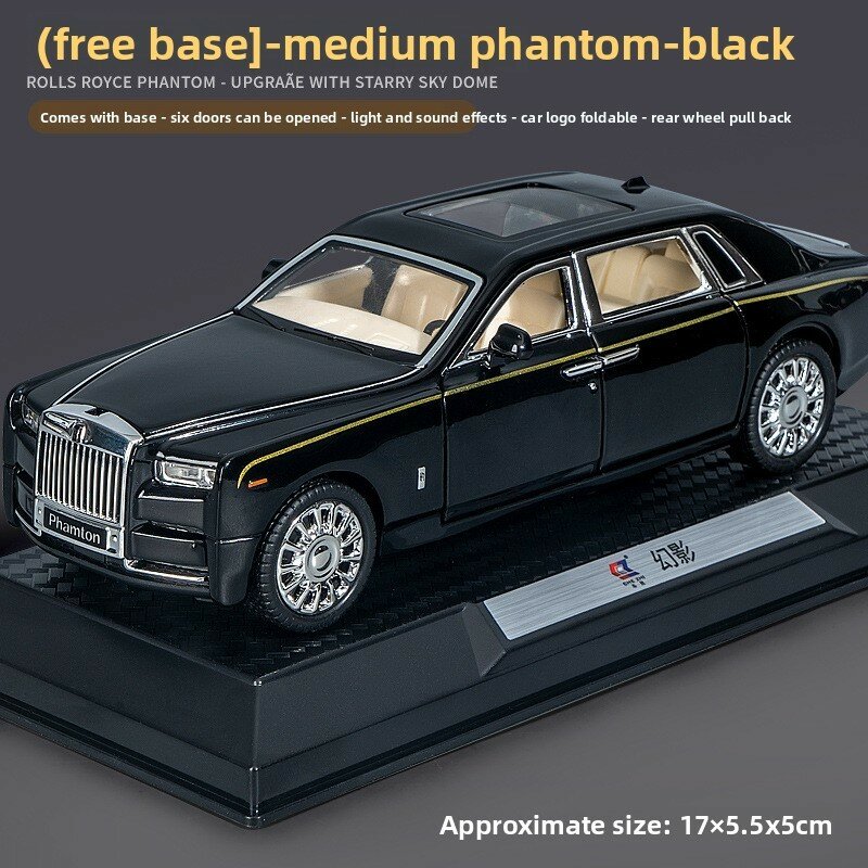 Model toy rolls royce phantom с инерционным управлением для детской игровой комнаты стильg