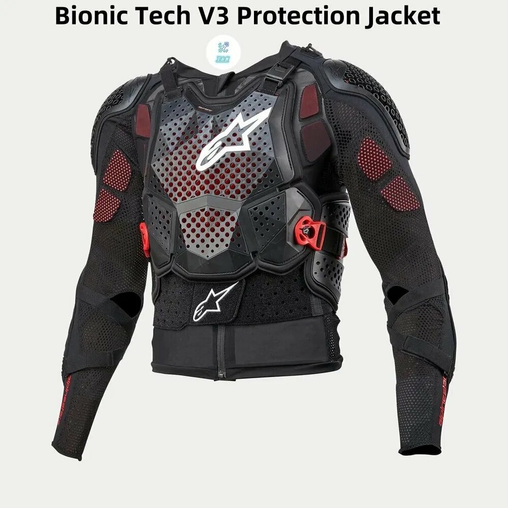 Alpinestars Моточерепаха, размер: XL, цвет: черный матовый