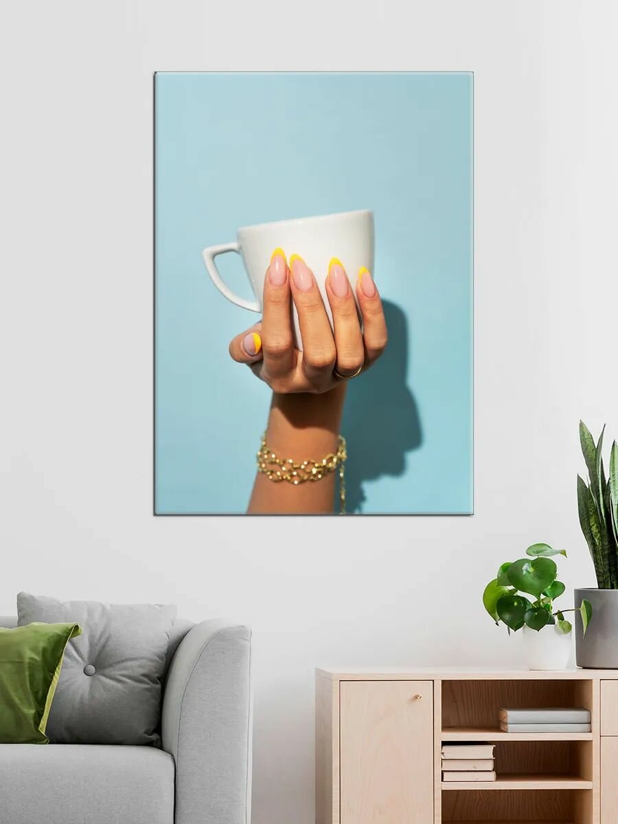 Картина на стену "Маникюр", 50х70 см