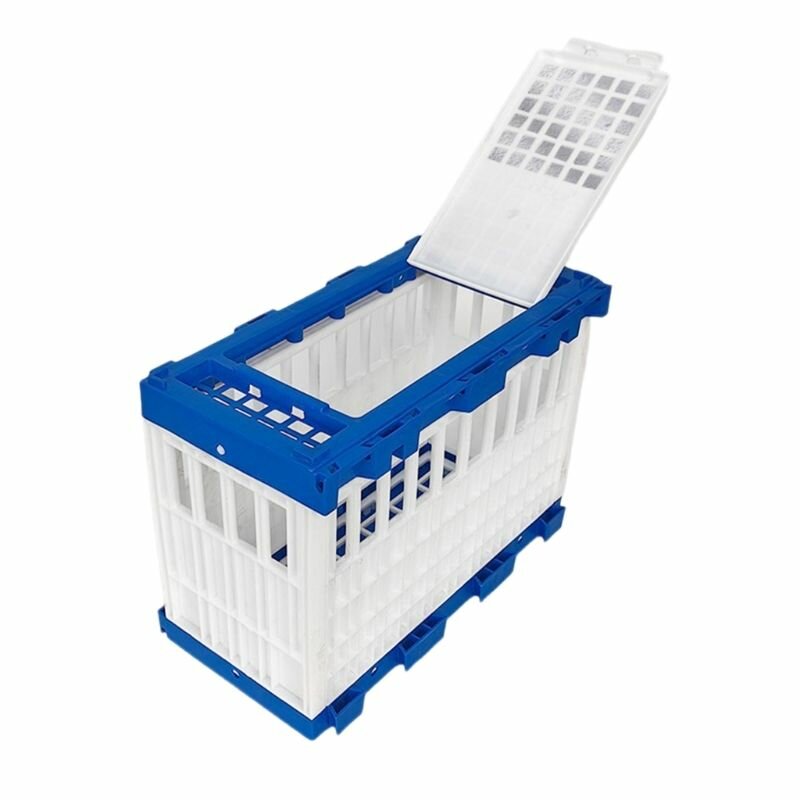 Сборная пластиковая клетка для тренировки на открытом воздухе, портативный вольер для голубей и попугаев, двойная дверь, - Стиль B