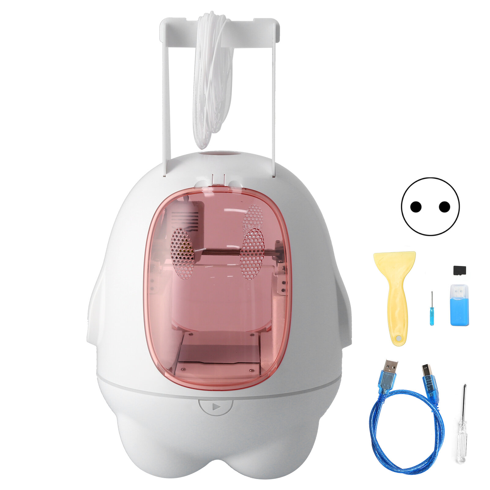 Мини-3D-принтер DIY с TF-картой 4G для начинающих