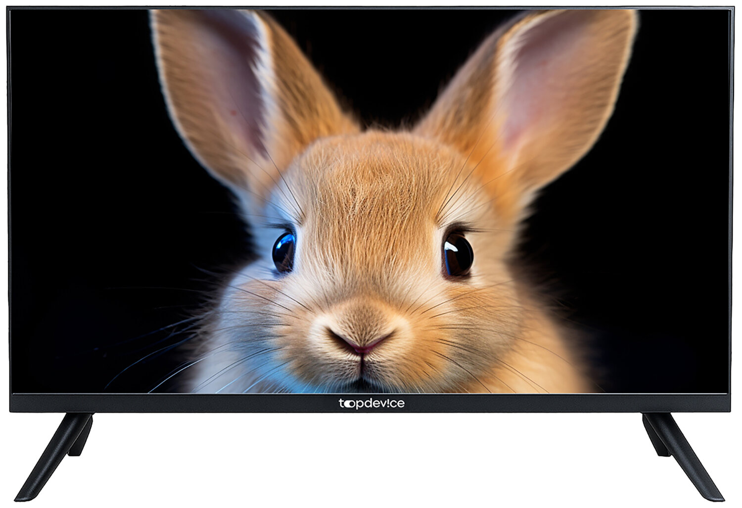 Телевизор Topdevice TDTV24ES13H_BK, 24 дюйма, HD, смарт ТВ, YаOS, черный