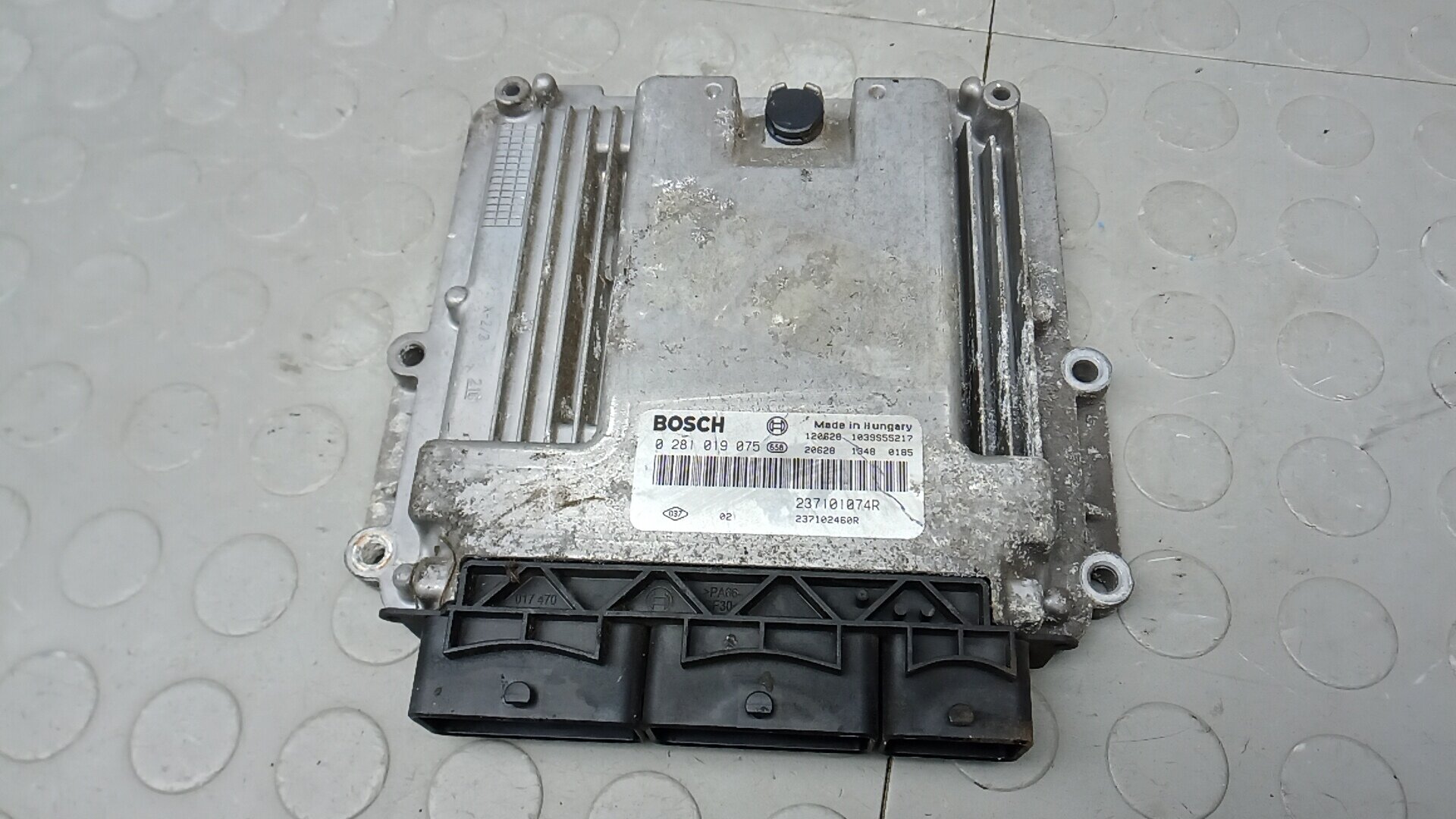 Блок управления двс RENAULT SCENIC 3, Номер 0281019075