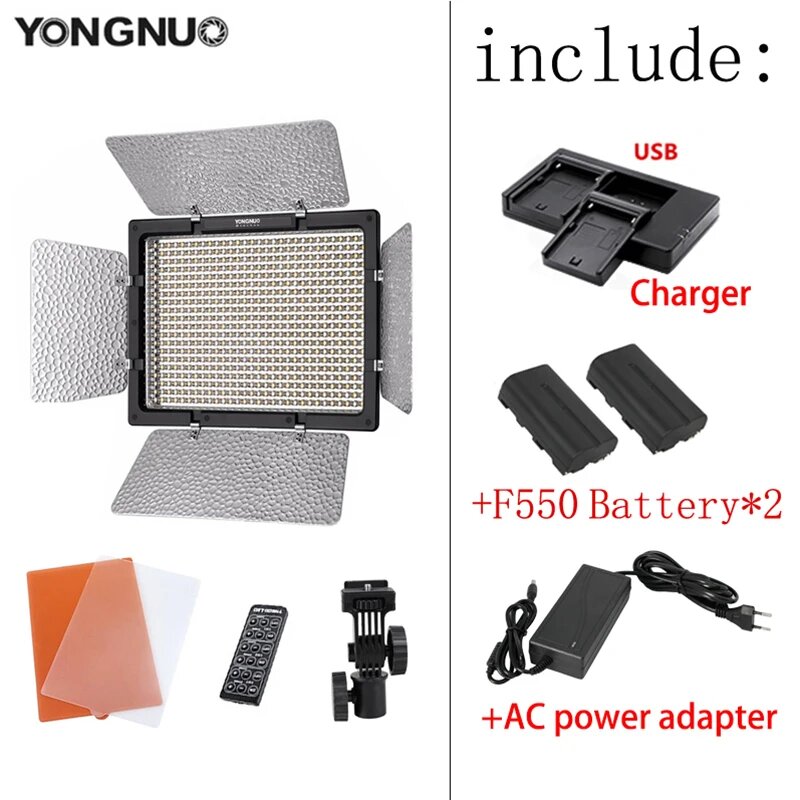 Светодиодная панель YONGNUO YN600L Bundle 6