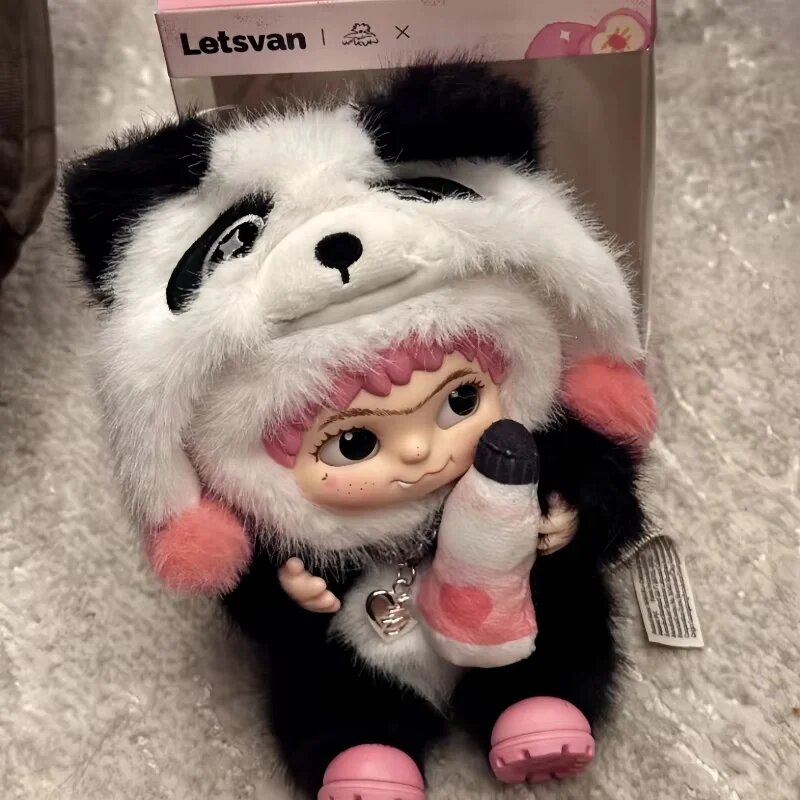 MINISO Wakuku Pangdada Панда в костюме, Розовый