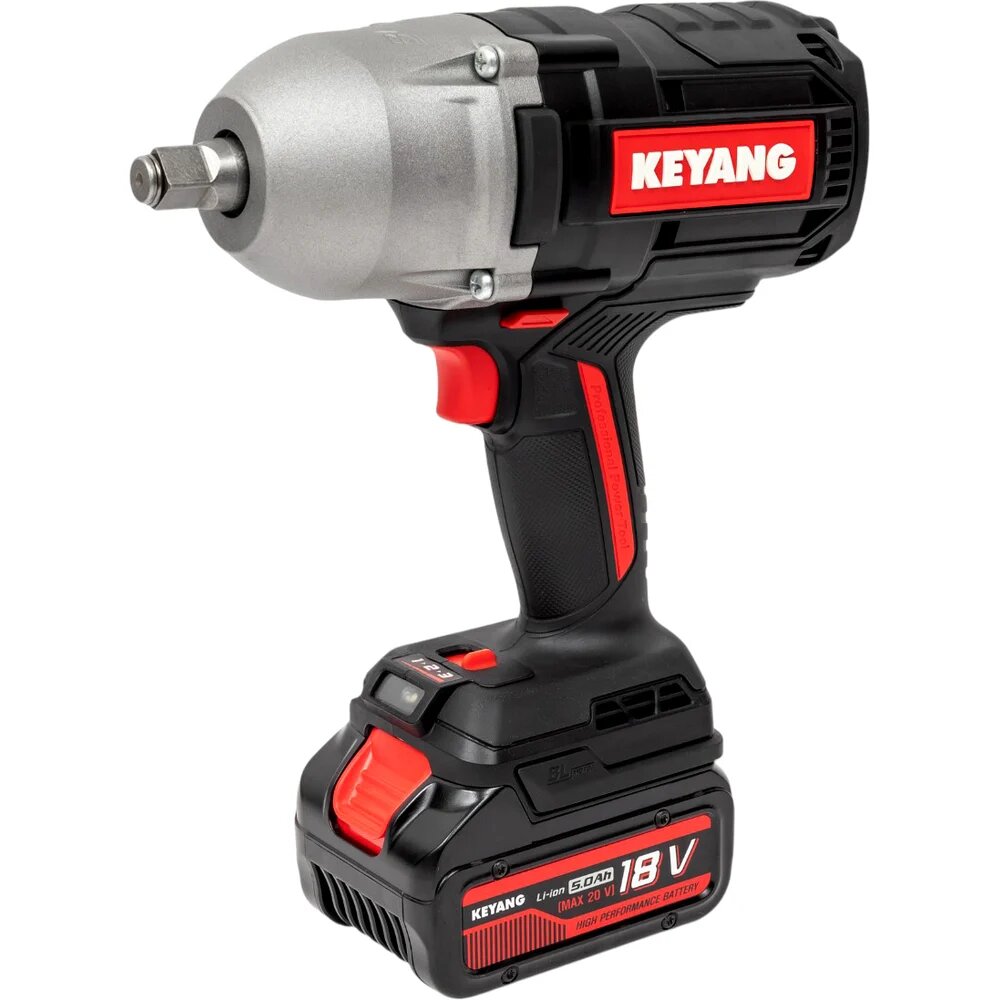 KEYANG Аккумуляторный ударный гайковерт IW20BLH-1000V (Set)