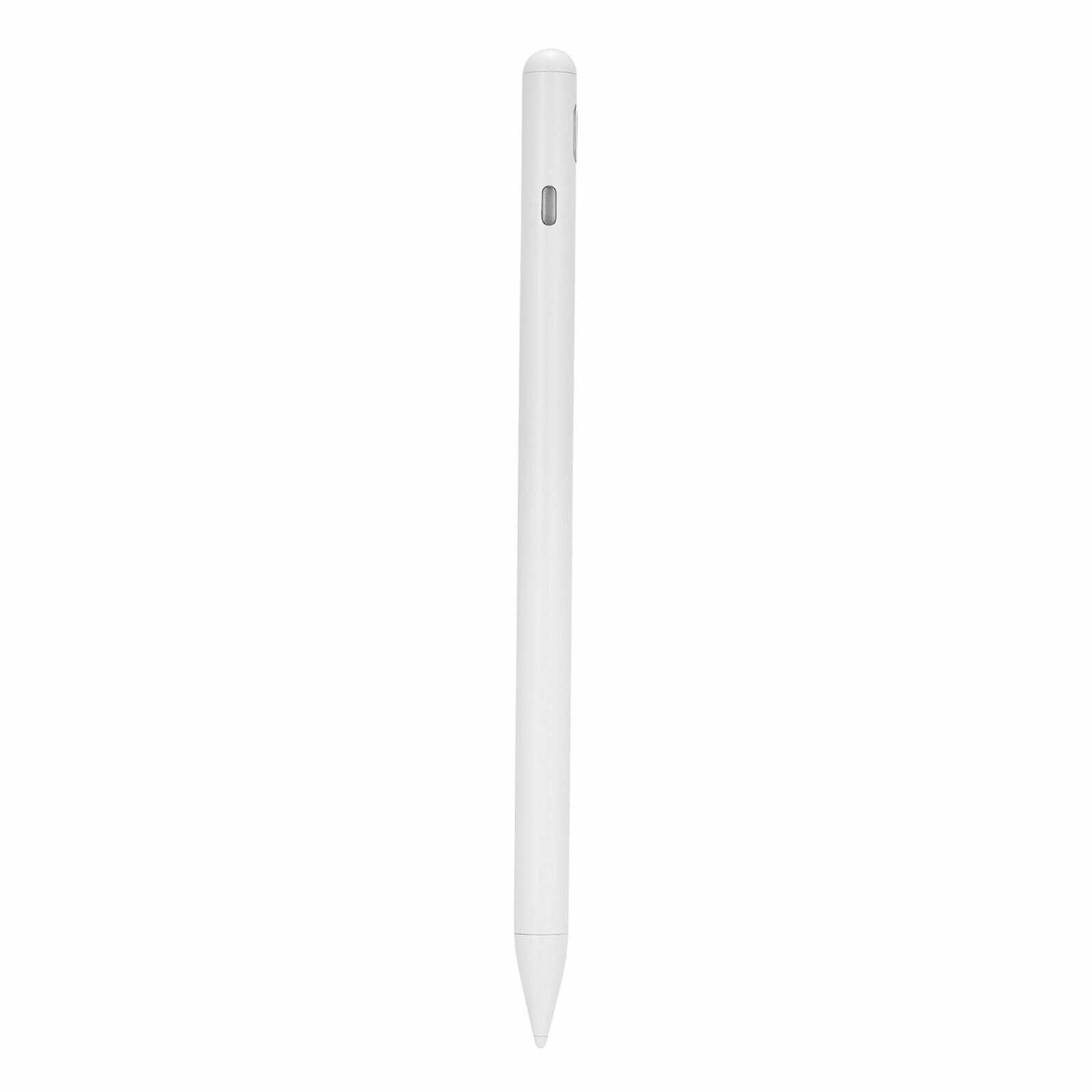 Ручка сенсорная Capacitive Pen для iPad Active Stylus Pen с функцией Palm Rejection, совместимая с iPad Pro Air Mini, с батареей для заряда, белый цвет, размер approx. φ0.9*16.4cm, вес 12.4g, батарея 140mAh, время работы 20 часов, время заряда 1-2 часа,