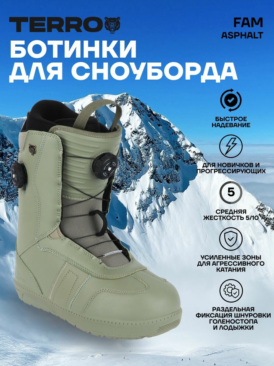 Ботинки сноубордические TERROR - FAM