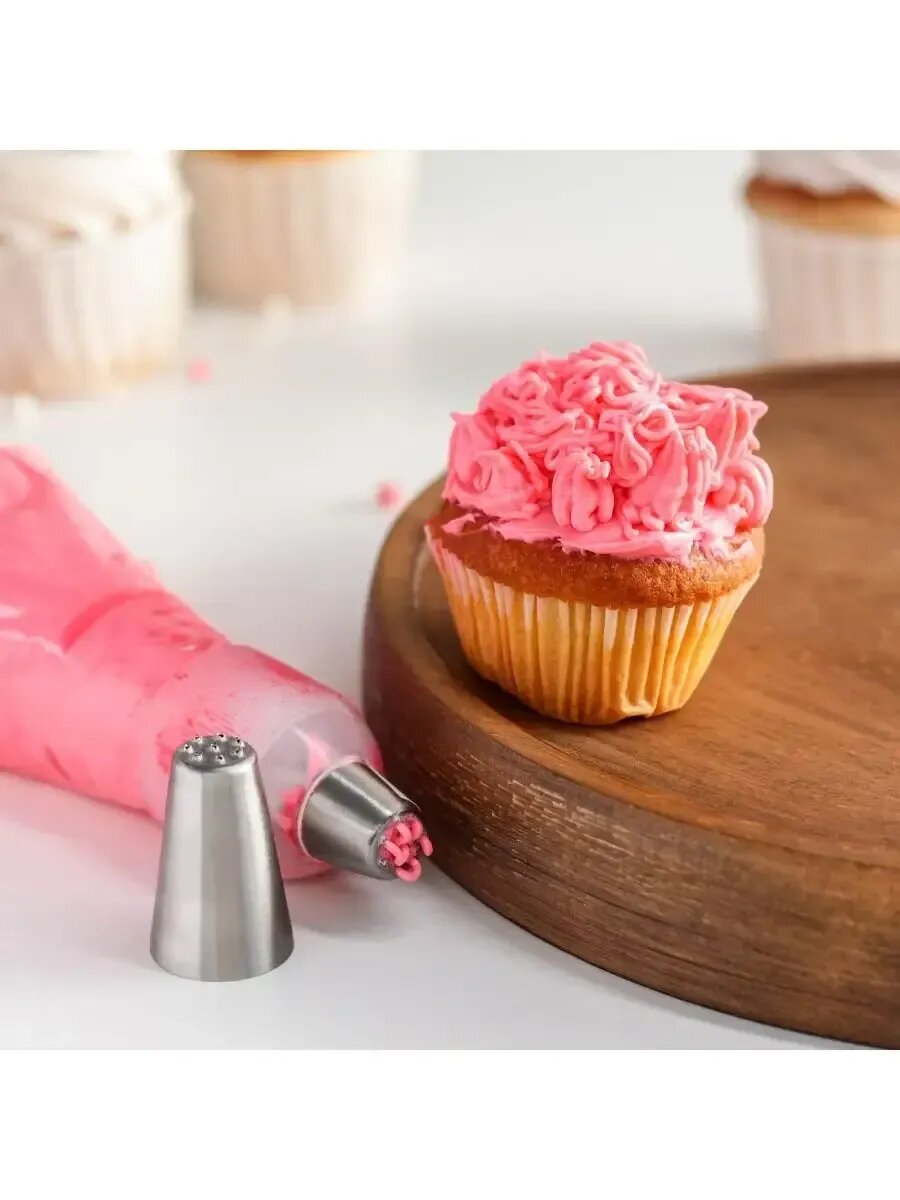 Насадка кондитерская «Травка», d=2,4 см, выход 1,2 см