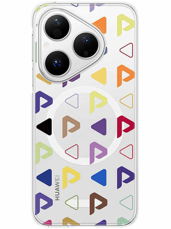 Чехол для мобильного телефона Huawei для Pura 80 Letter Magnetic Case Прозрачный