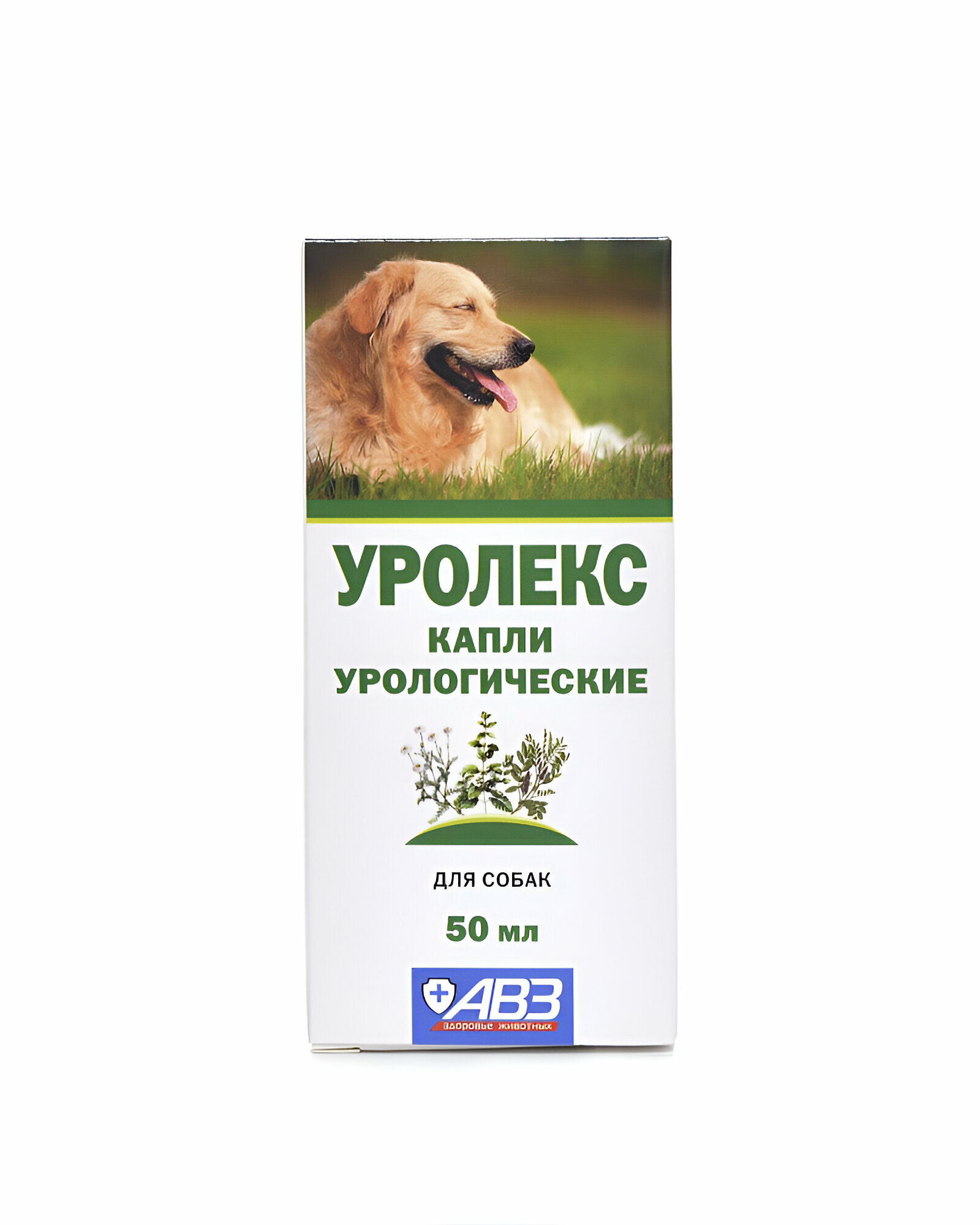 Капли Уролекс для профилактики и лечения МКБ, заболеваний мочевыводящих путей и почек для собак, 50 мл