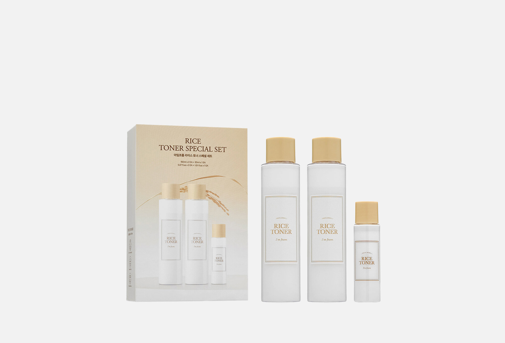 Набор тонеров для лица I'M FROM Rice toner special set