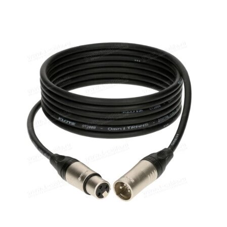 Кабель аудио 1xXLR - 1xXLR KLOTZ D2-3X1K1-10.0 10.0m