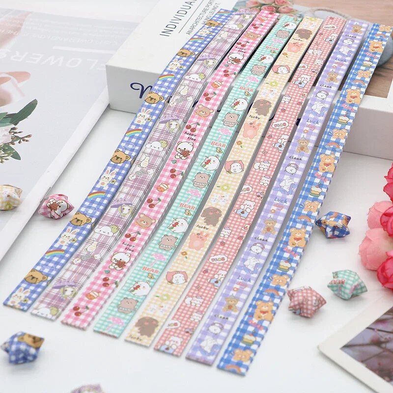 Бумага для оригами "Космическое небо", 8 дизайнов Plaid cartoon