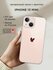 Чехол на Apple iPhone 13 mini / Айфон 13 мини с принтом "Маленькое красное серде...