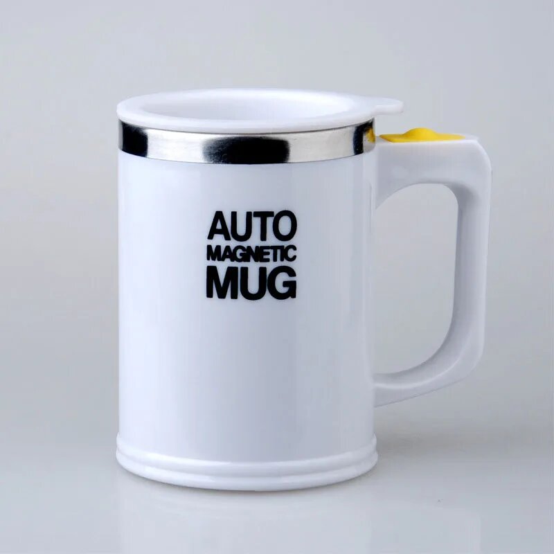 Кружка-миксер Luckima 400 мл из нержавеющей стали, B-White-400ml