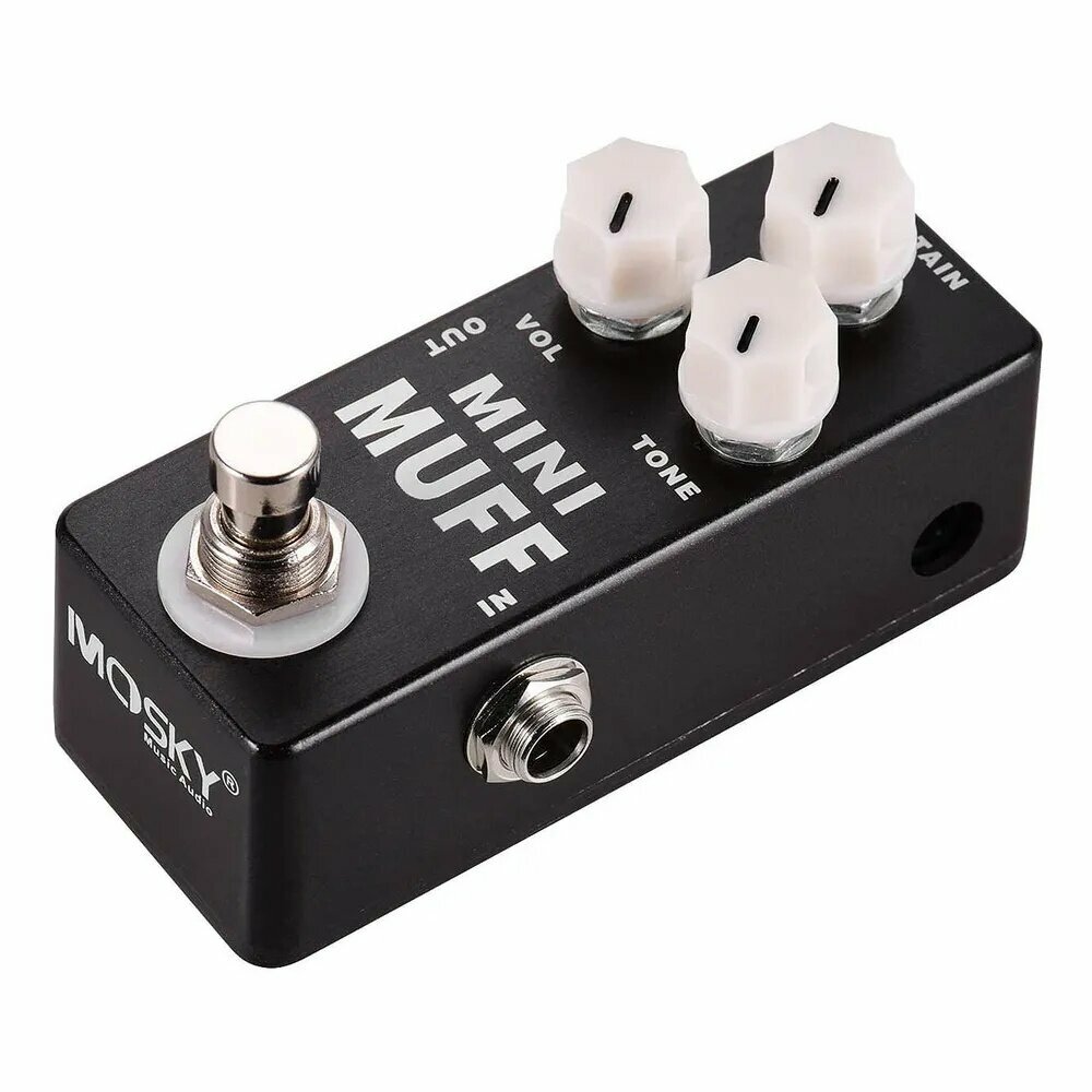 MOSKY Mini Muff Fuzz Distortion Педаль эффектов для электрогитары