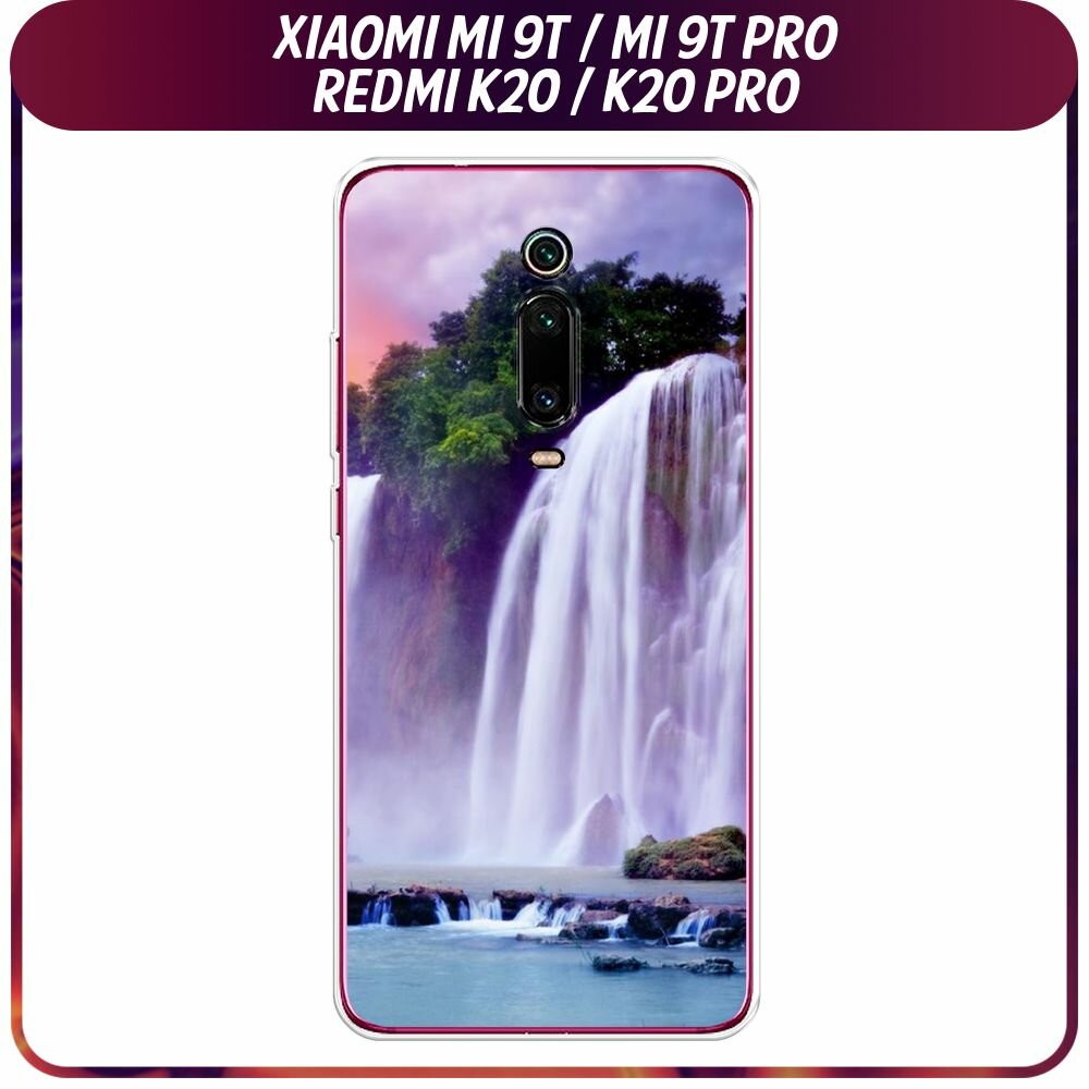 Чехол на Xiaomi Redmi K20/K20 Pro/Mi 9T/9T Pro / Сяоми Редми К20/K20 Pro/Mi 9T/9T Pro с принтом водопад 10