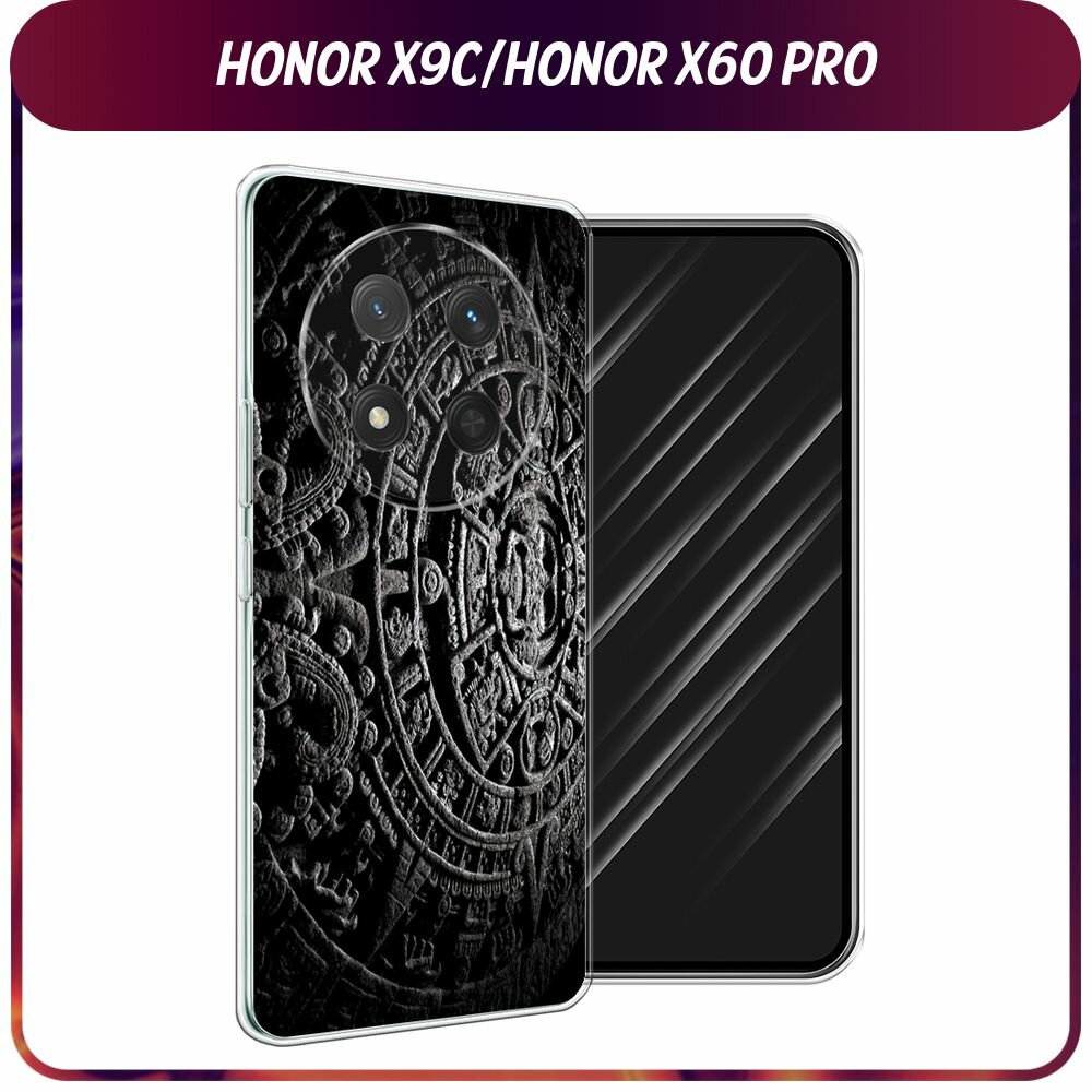 Чехол на Honor X9C/X60 Pro / Хонор X9X/X60 Про с принтом Узоры ацтеков 3
