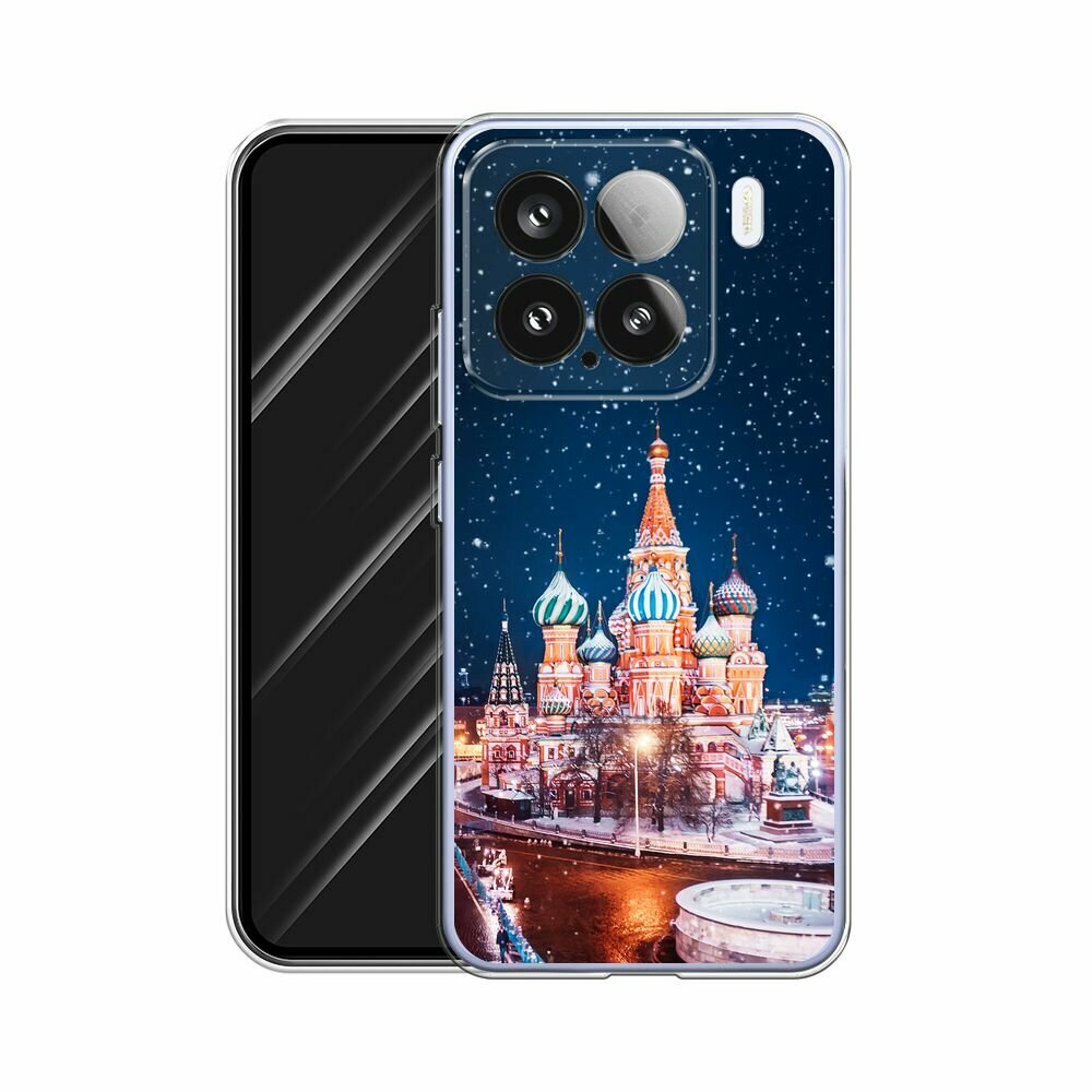 Силиконовый чехол на Xiaomi 15 / Сяоми 15 с принтом "Москва 1" — фото 1