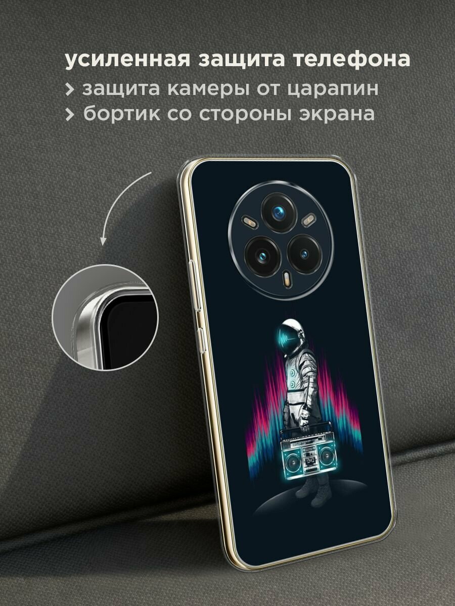 Чехол на Realme 14 Pro+ / Реалми 14 Про+ с принтом "Космическая вечеринка" — фото 1