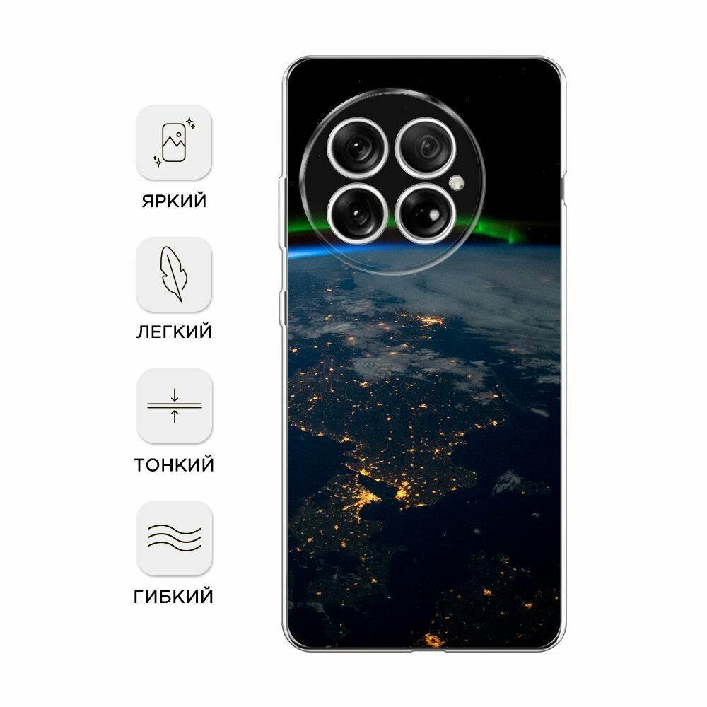 Чехол на OnePlus 13 / Ван Плас 13 с принтом "Земля из космоса" — фото 1