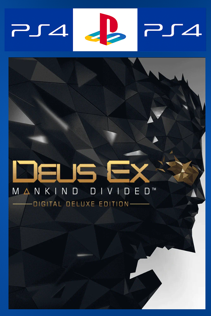 Игра Deus Ex: Mankind Divided Deluxe Edition для Playstation 4, Русская озвучка, Цифровая версия