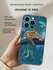 Чехол на Apple iPhone 13 Pro / Айфон 13 Про с принтом "Леопард охотник"