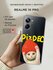 Чехол на Realme 10 Pro / Реалми 10 Про с принтом "Котик с надписью", прозрачный