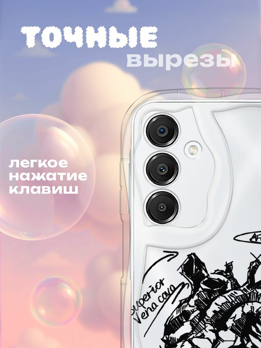 Чехол на Samsung Galaxy A16 / Самсунг А16 с принтом "Анатомическое сердце 2" — фото 1