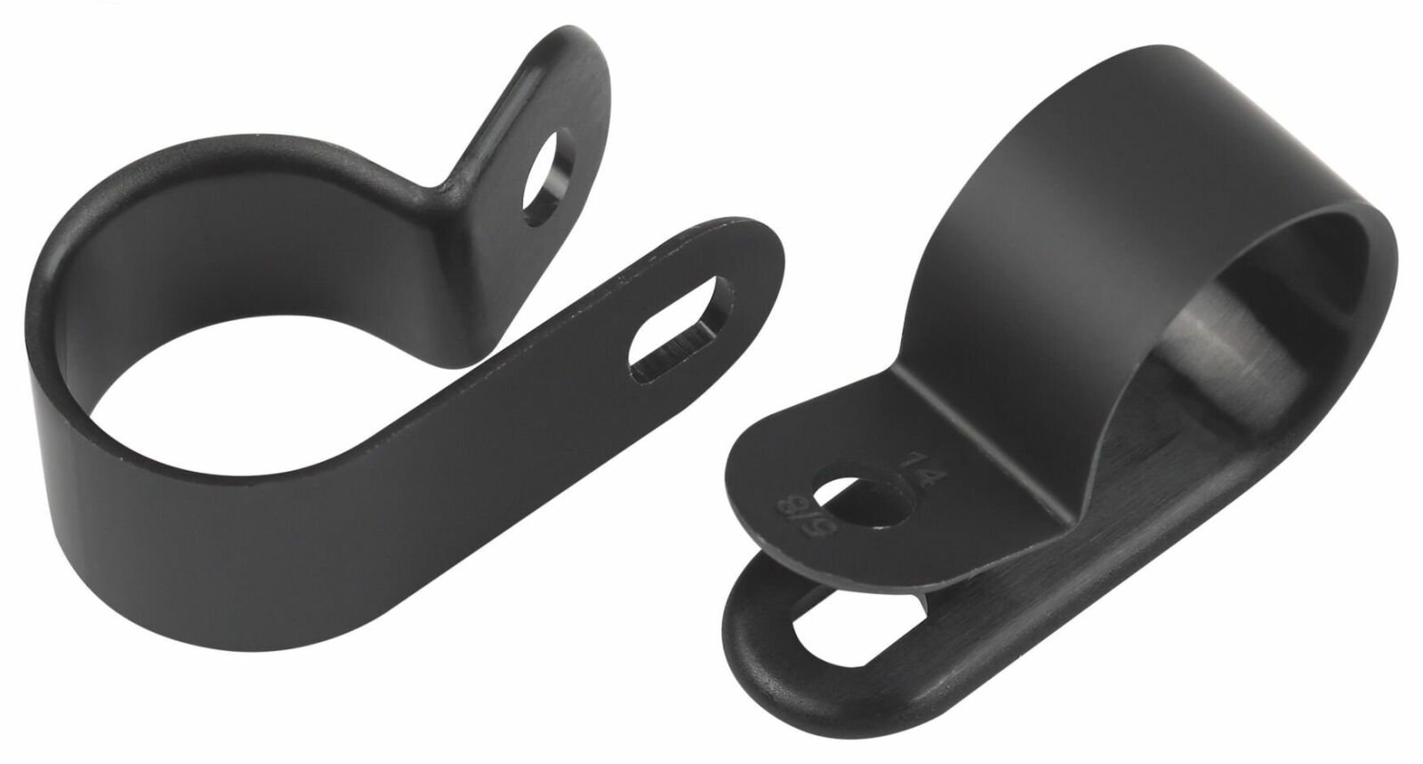 Набор скоб кабельных Эра нейлоновые, под винт 6 мм, чёрные, 50 шт